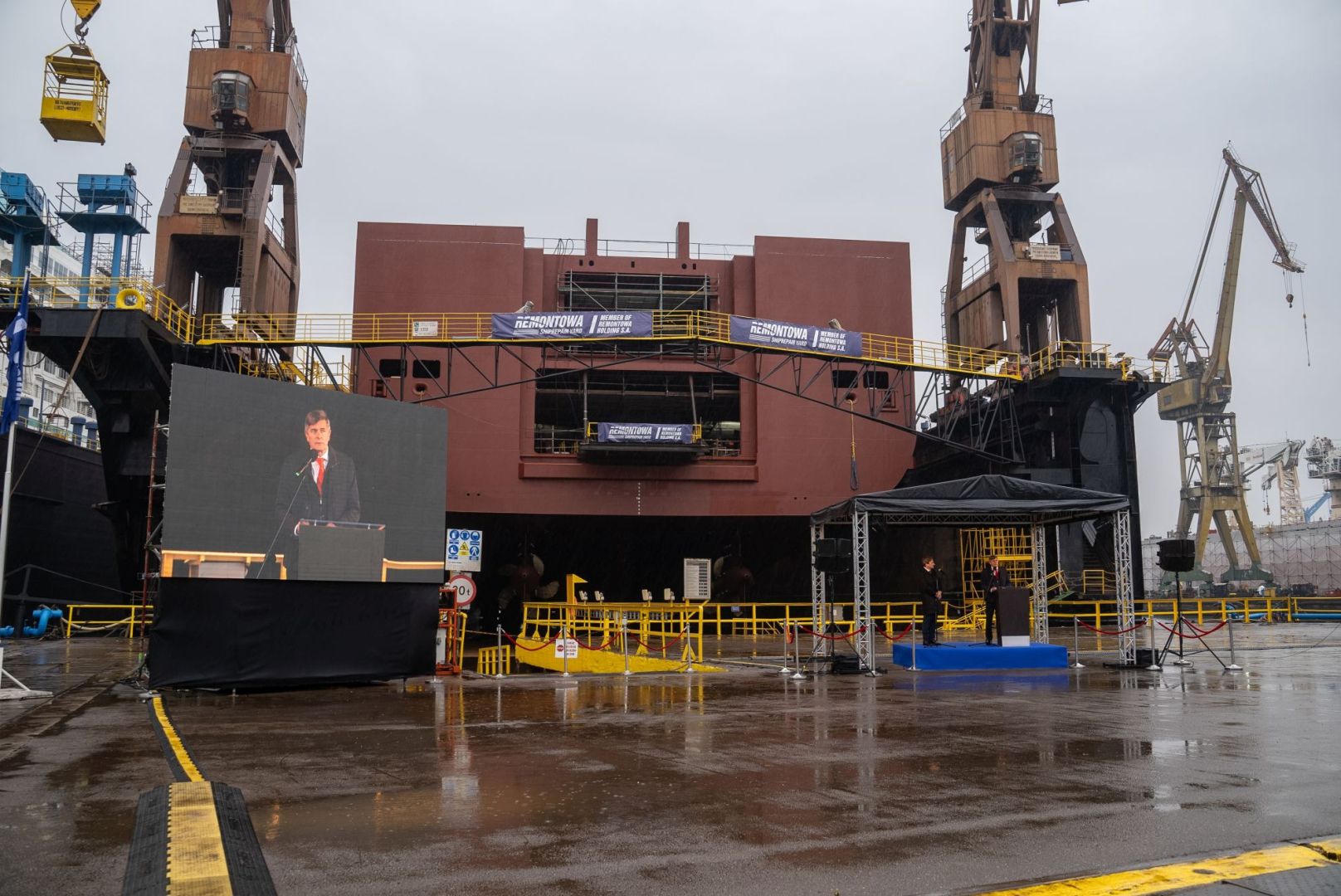 The first ferry for Polsteam launched in "Remontowa" Shipyard ...