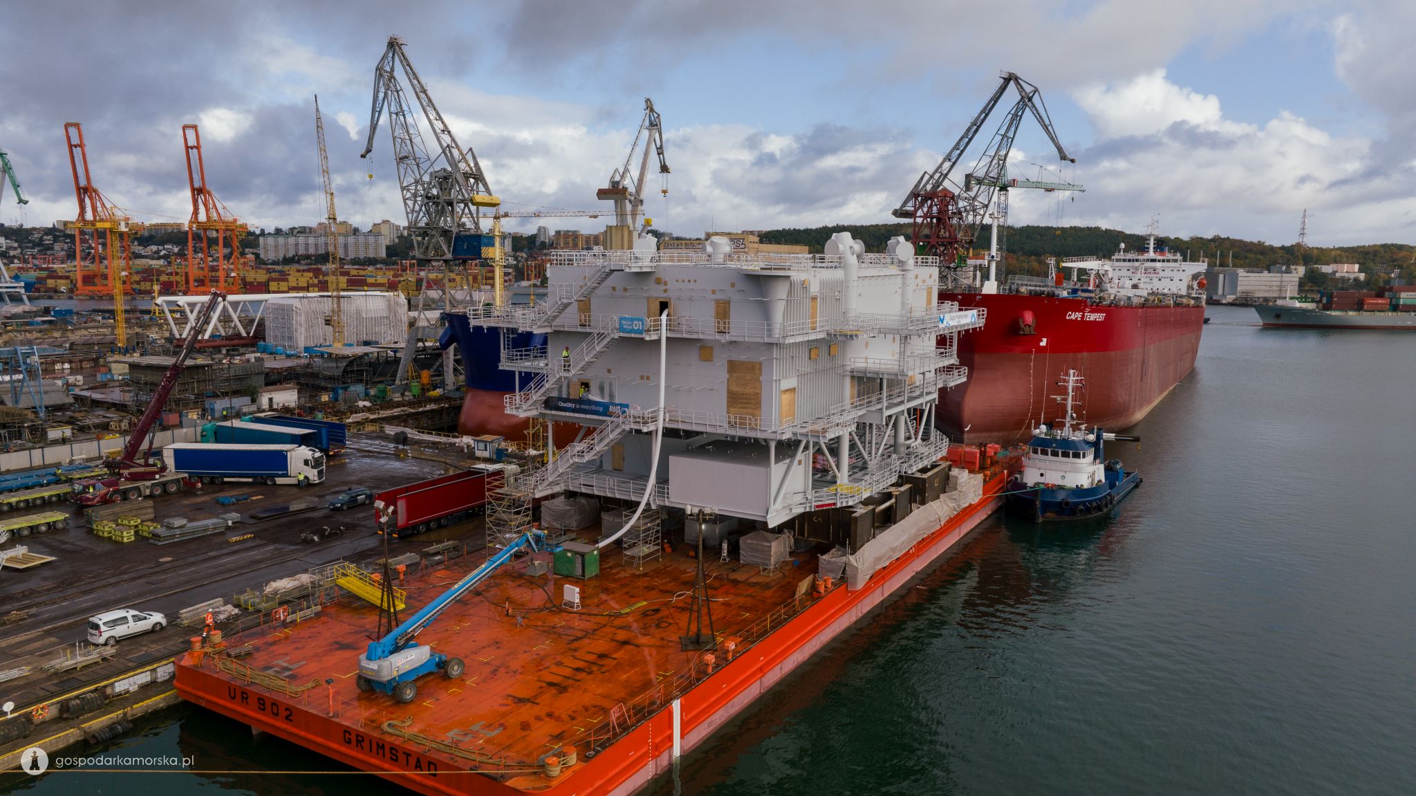 Baltic Operator has constructed substations for offshore wind farms ...